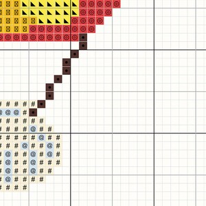 Pascal Cross Stitch Digital PDF Pattern 4inch/10cm Hoop PDF - Etsy