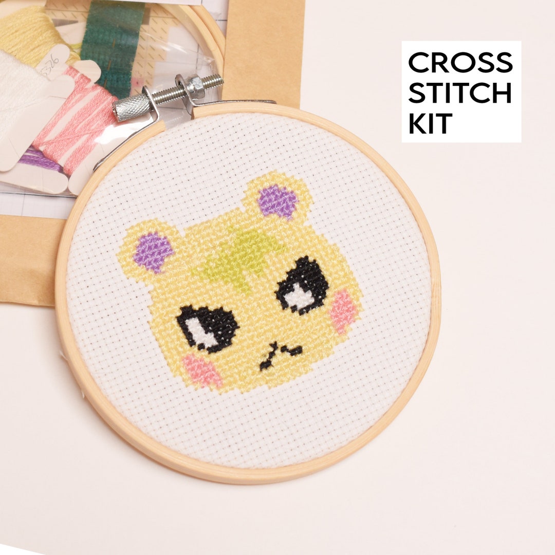 Animal Crossing Esquilo Marshal Kit de ponto cruz, ACNH Villager ...