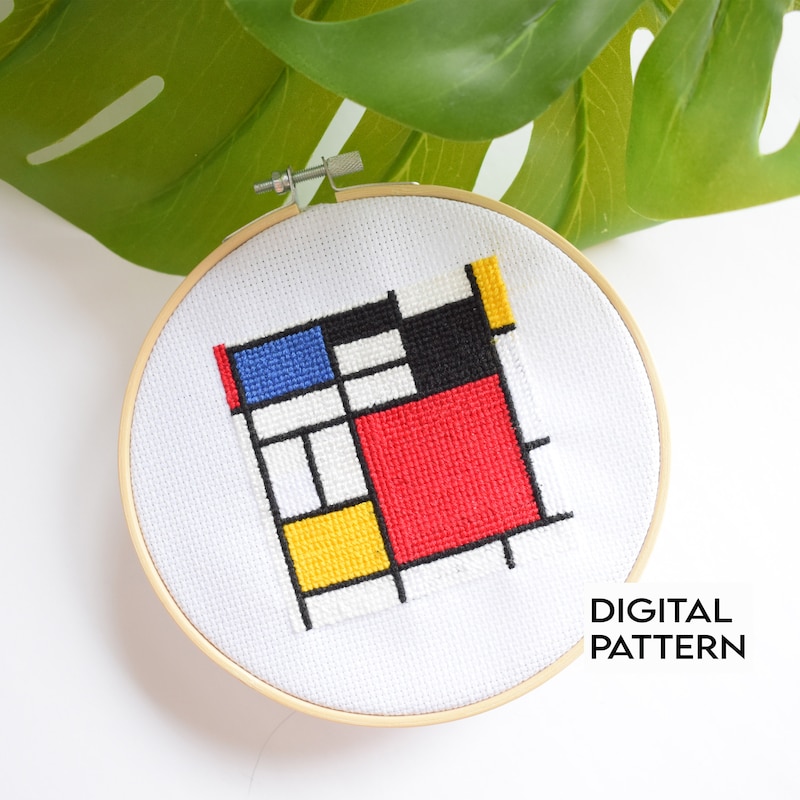 Mondrian Pattern - Etsy