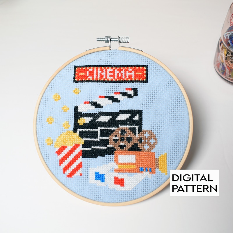 Movie Cross Stitch - Etsy