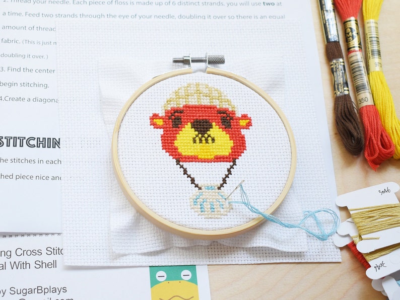 Pascal Cross Stitch Digital PDF Pattern 4inch/10cm Hoop PDF - Etsy
