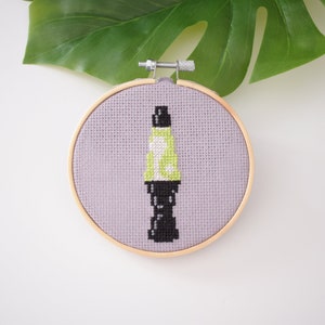Lava Lamp Cross Stitch Digital Pattern, Fun DIY Stitch Pattern, Glow in ...