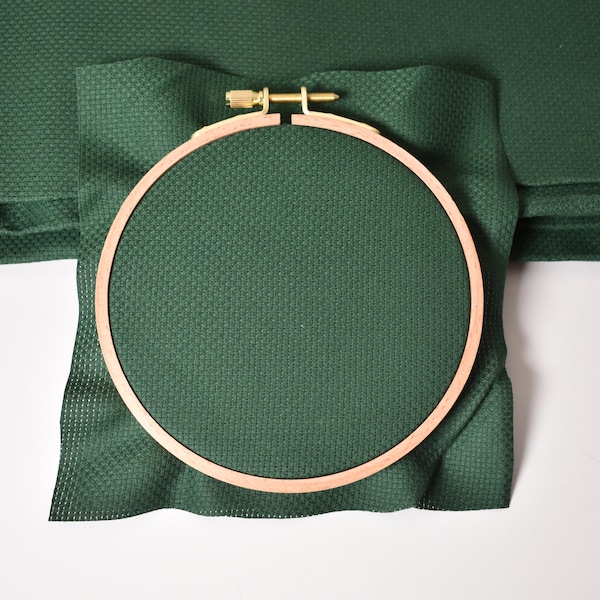 Green Fabric 18 Count - Etsy