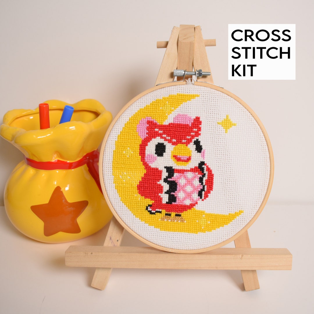 Animal Crossing Celeste Cross Stitch Kit, Beginner Friendly ACNH ...
