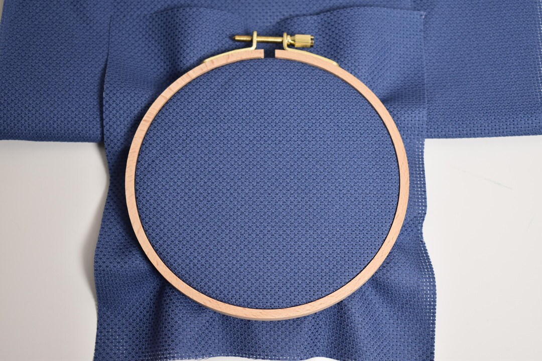 14 Count Navy Blue Cross Stitch Fabric, 14CT Nordic Blue, Antique Blue ...