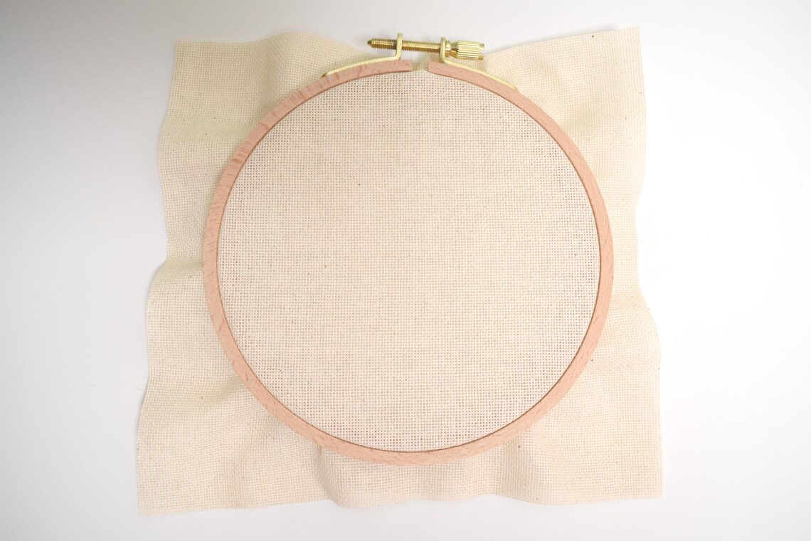 28ct Natural Raw Antique Aida Cloth, 28 Count Natural Cross Stitch ...