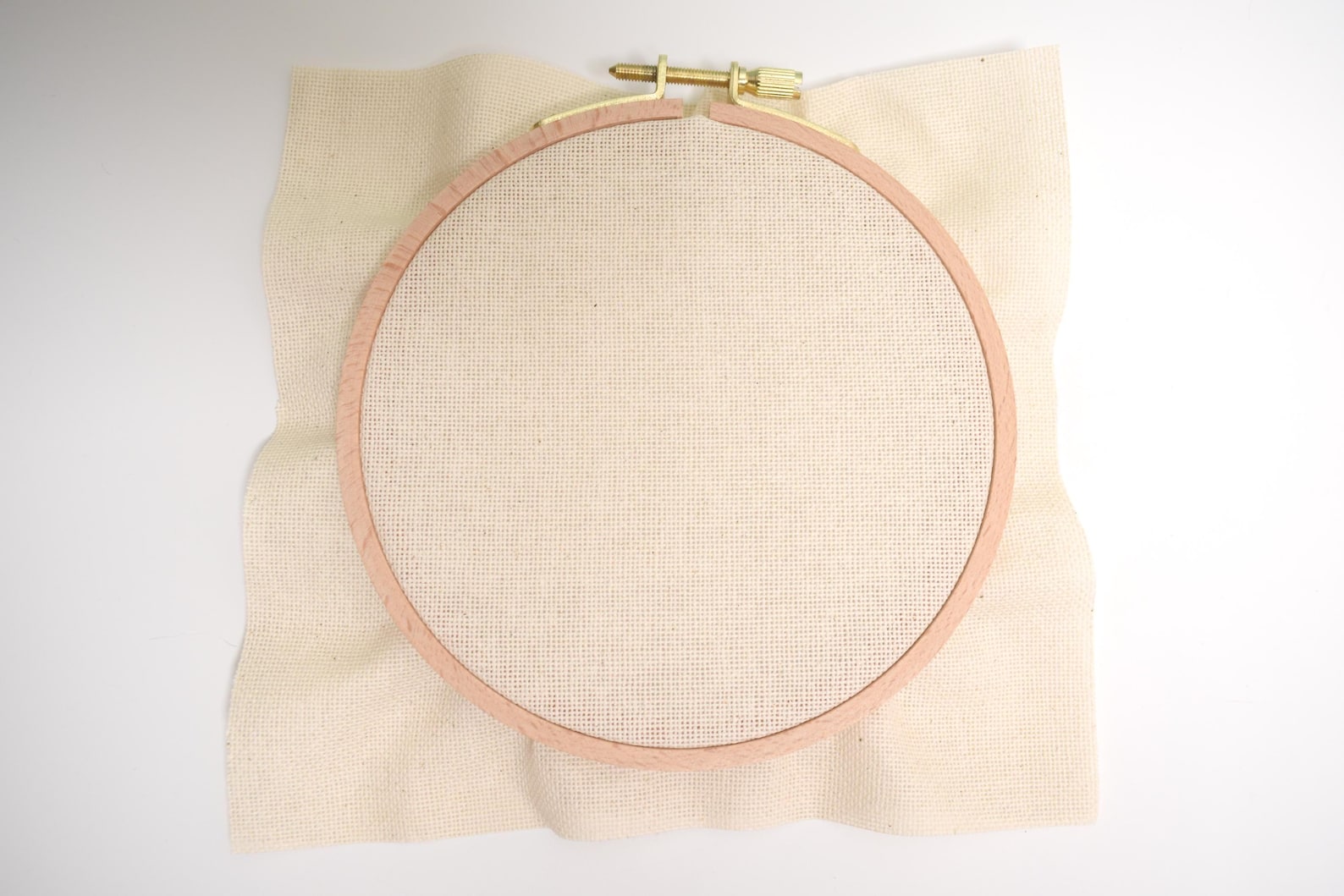 28ct Natural Raw Antique Aida Cloth, 28 Count Natural Cross Stitch ...