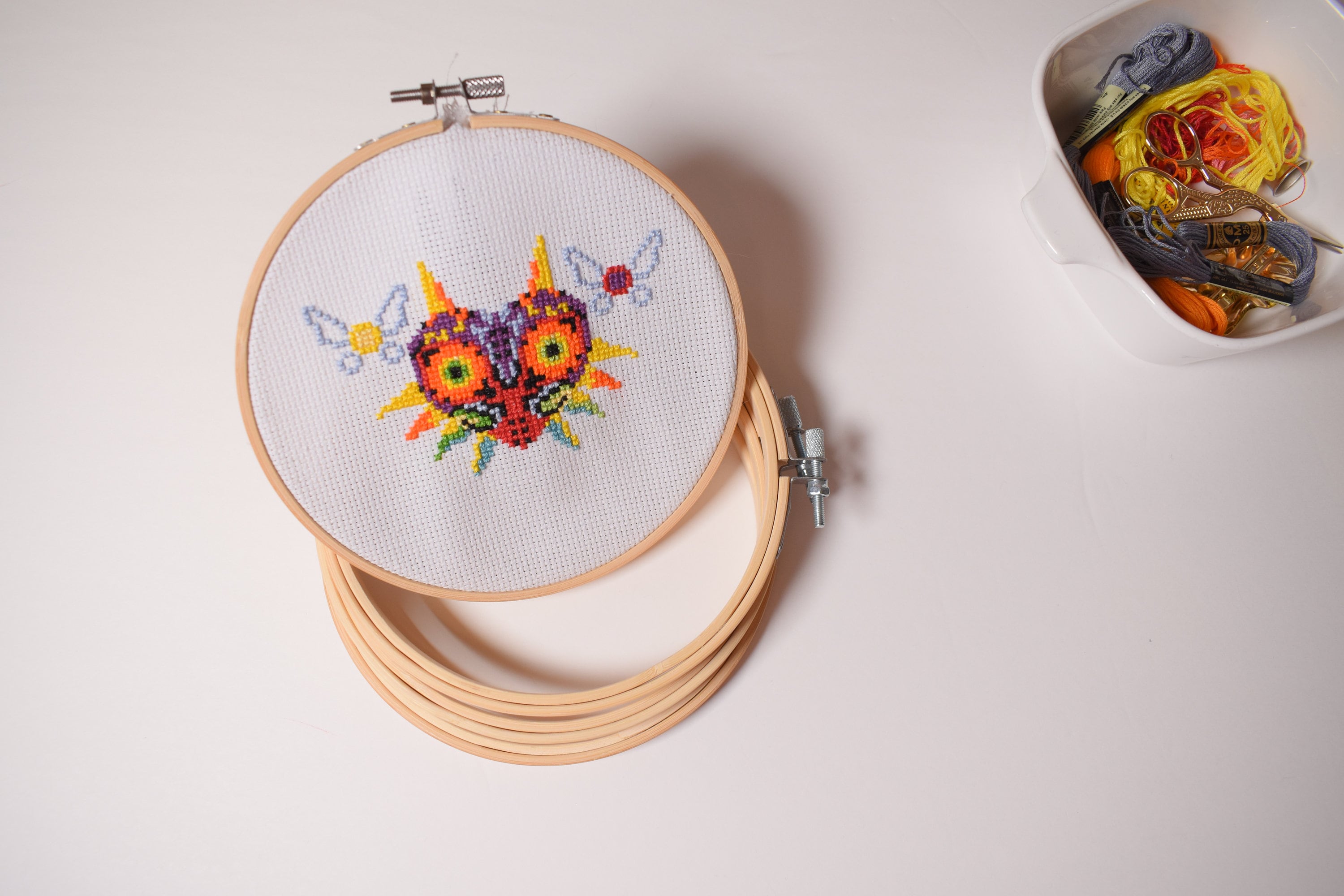 Legend Zelda Cross Stitch Pattern, Majoras Mask Digital Download, Zelda ...