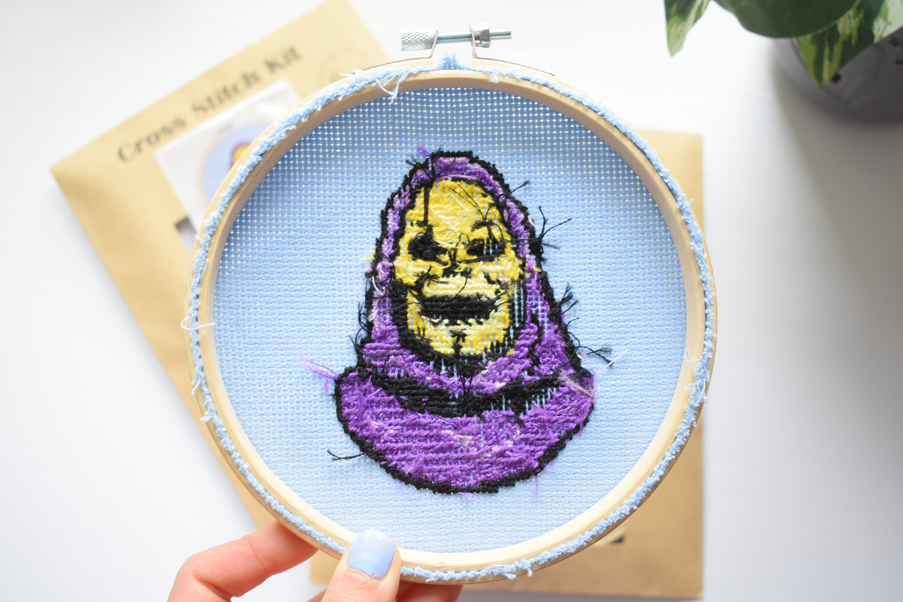 Skeletor Cross Stitch Pattern He-man Cross Stitch Digital - Etsy
