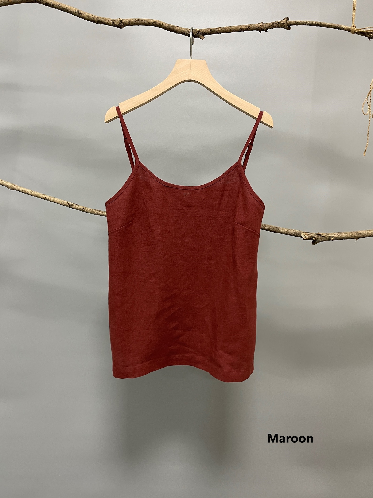 Simple Camisole, Linen Camisole, Linen Slip Top, Camisole Top, Scoop ...