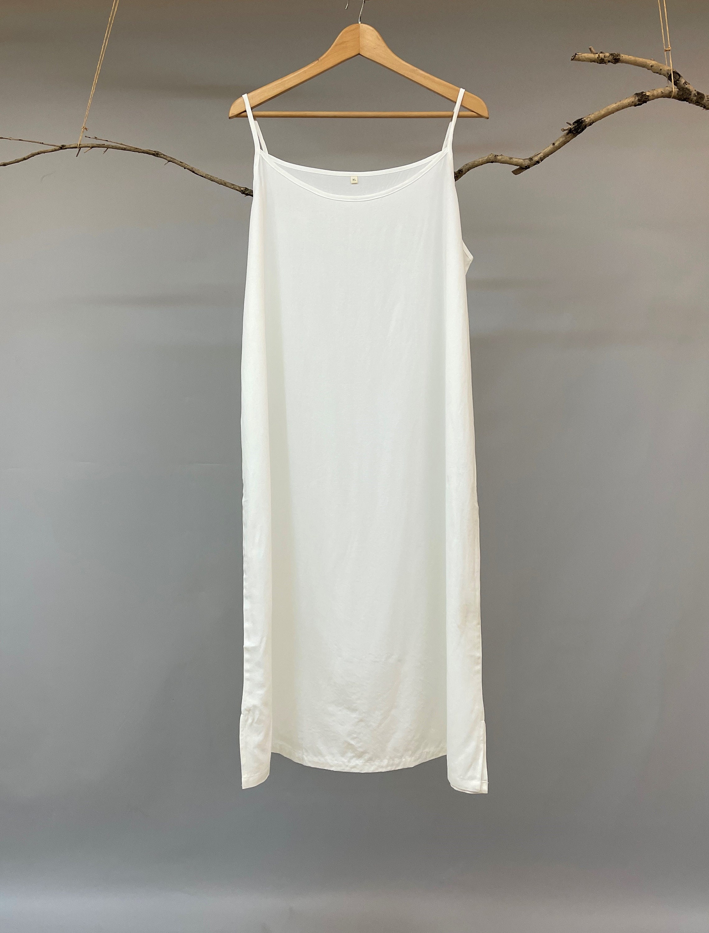 Full Slip Dress Midi Underdress Cotton Slip Dress Midi Slip - Etsy