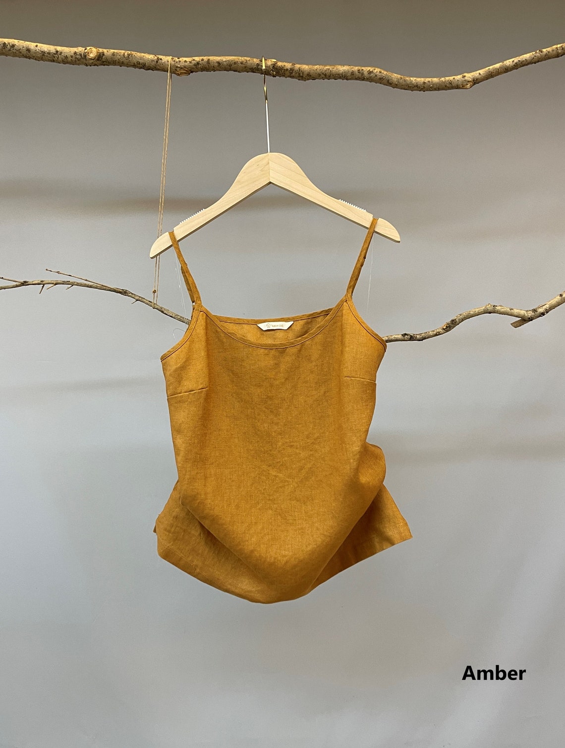 Simple Camisole Linen Camisole Linen Slip Top Camisole Top - Etsy