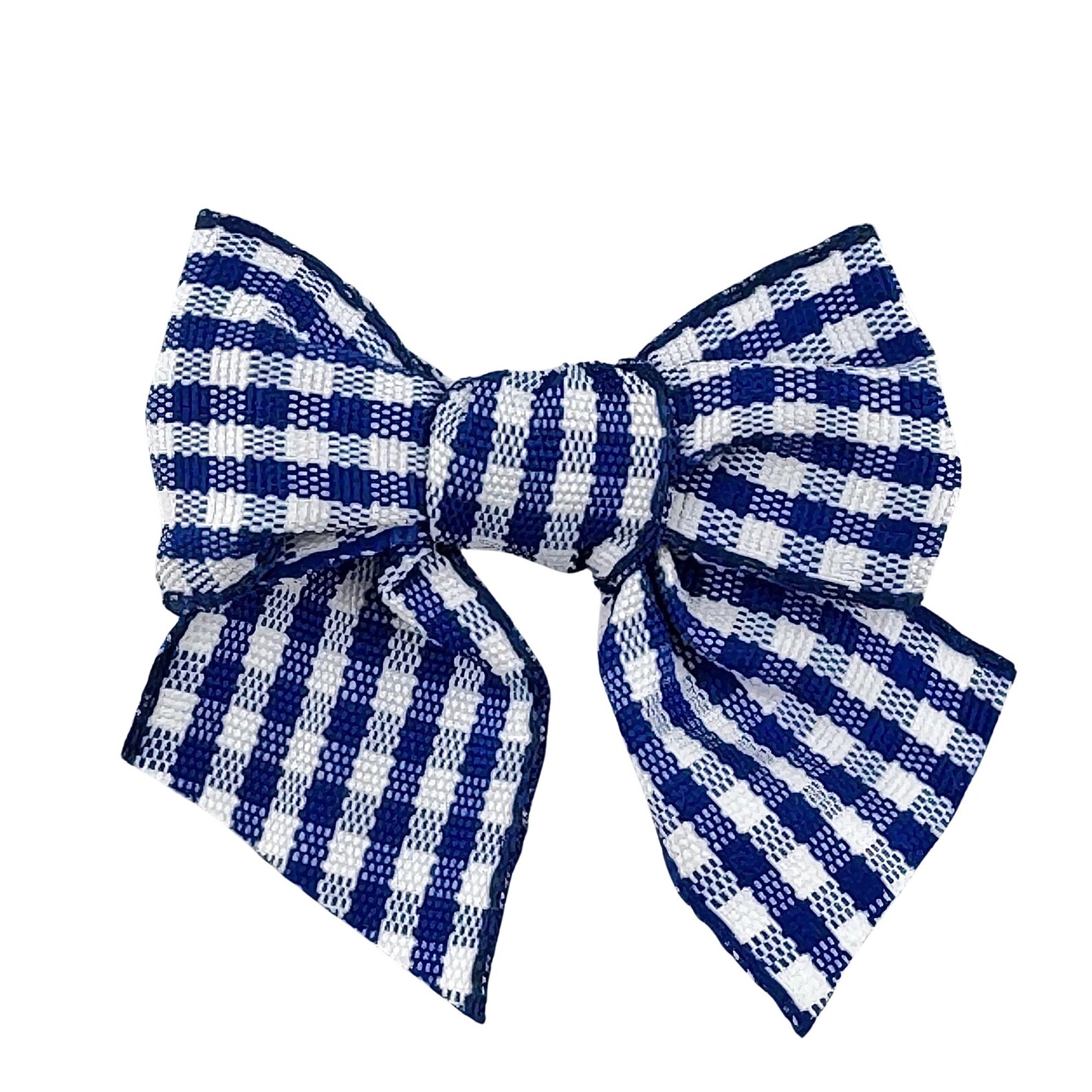 Gingham Bow | Plaid Ribbon Bow for Crafts | Rustic Gift Wrap or Hair ...