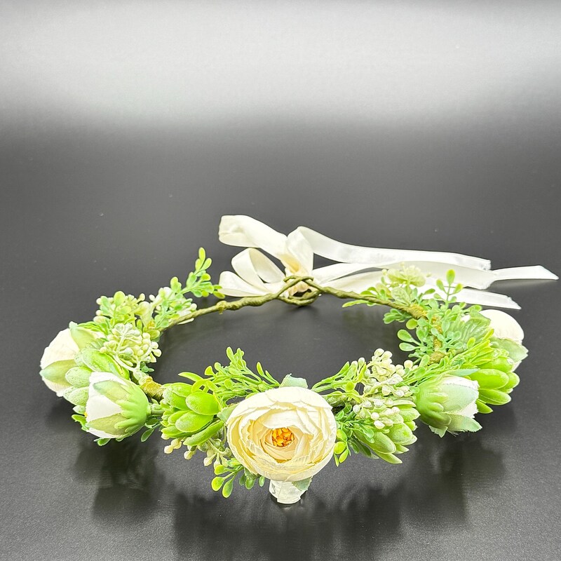 Greenery Crown - Etsy