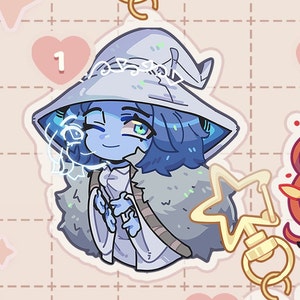 PREORDER Elden Ring Charms Keychains & Stickers Dark Souls Malenia ...