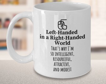 Left Handed Mug - Etsy