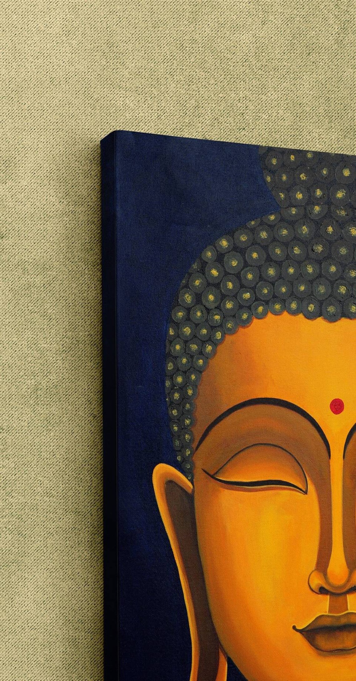 The Golden Buddha With Pink Loutsmeditating Buddha for Home - Etsy