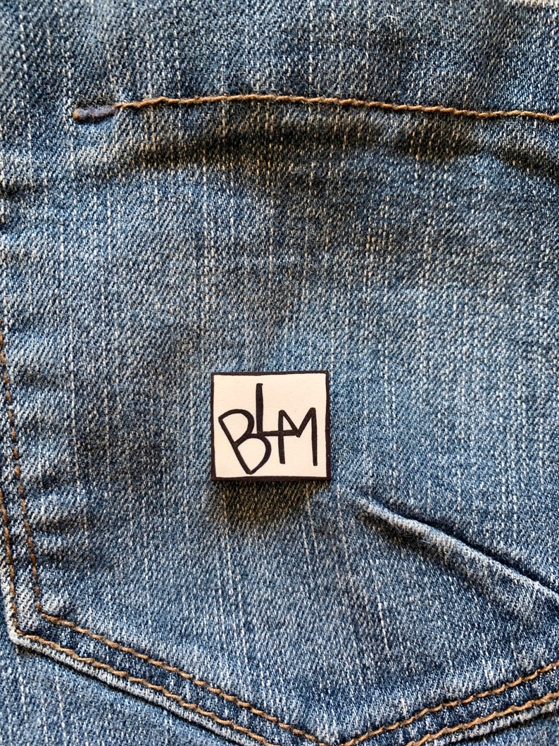 Black lives matter pins let's make history pins and be | Etsy