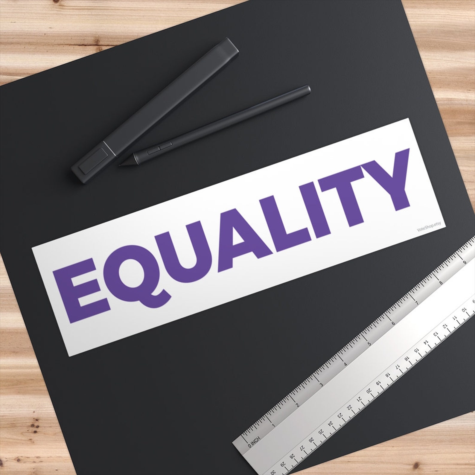 EQUALITY Bumper Sticker - Etsy