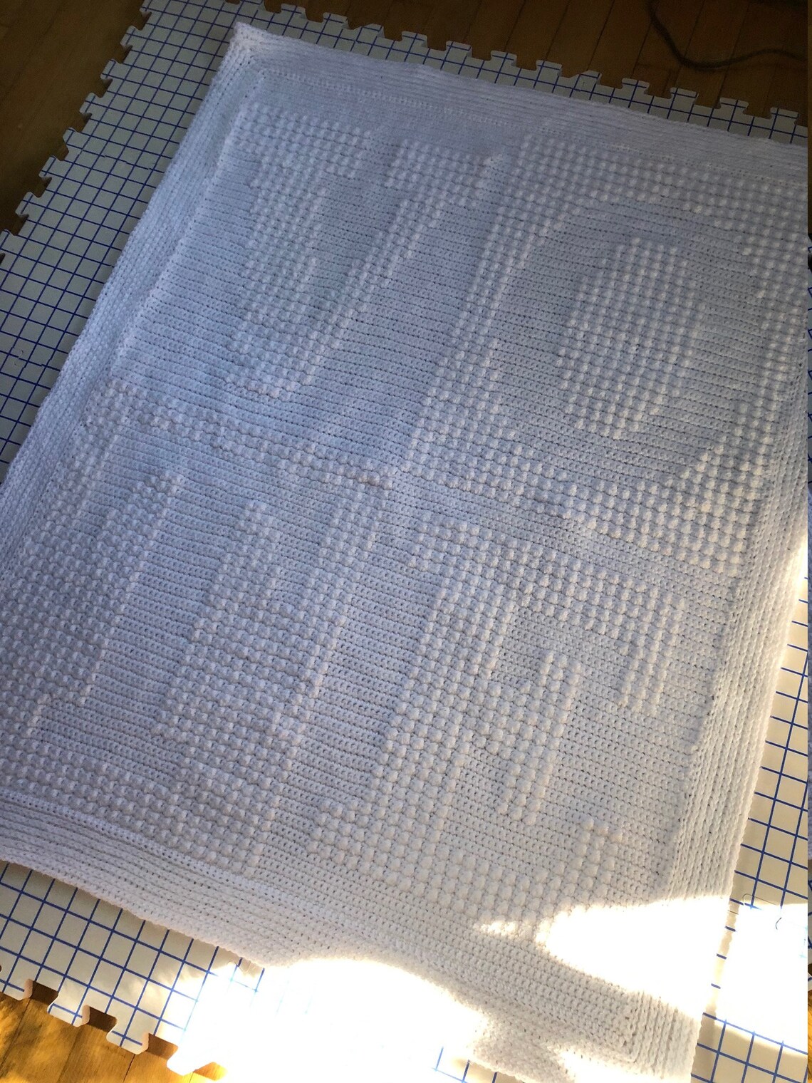 VOTE Baby Blanket, One-of-a-kind, Handmade, Crochet - Etsy