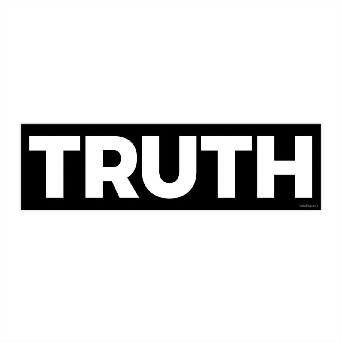 TRUTH Bumper Sticker - Etsy