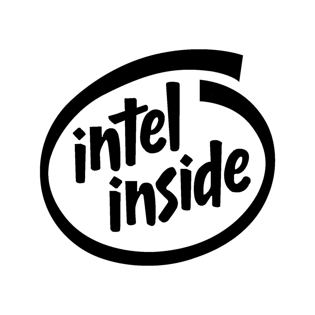 Intel Inside Logo Decal Intel Inside Vinyl Decal Intel Inside Logo ...