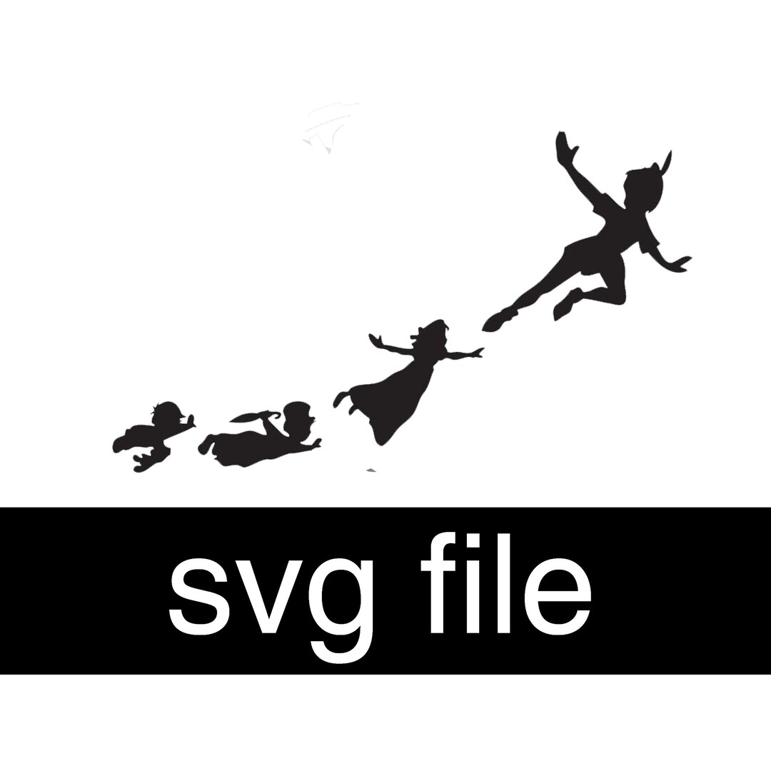Peter Pan SVG - Etsy