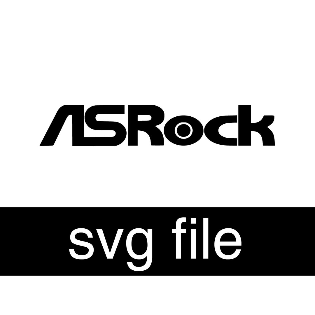Logotipo de Asrock svg - Etsy México