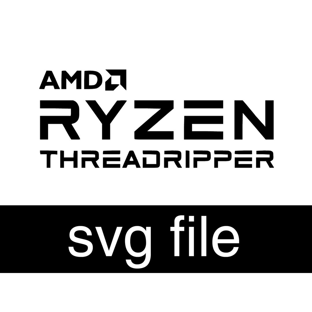 AMD Ryzen Threadripper Logo Svg - Etsy Australia