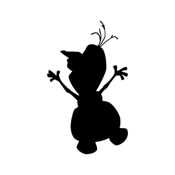 Olaf Decal Frozen Olaf Vinyl Disney Frozen Olaf Sticker | Etsy