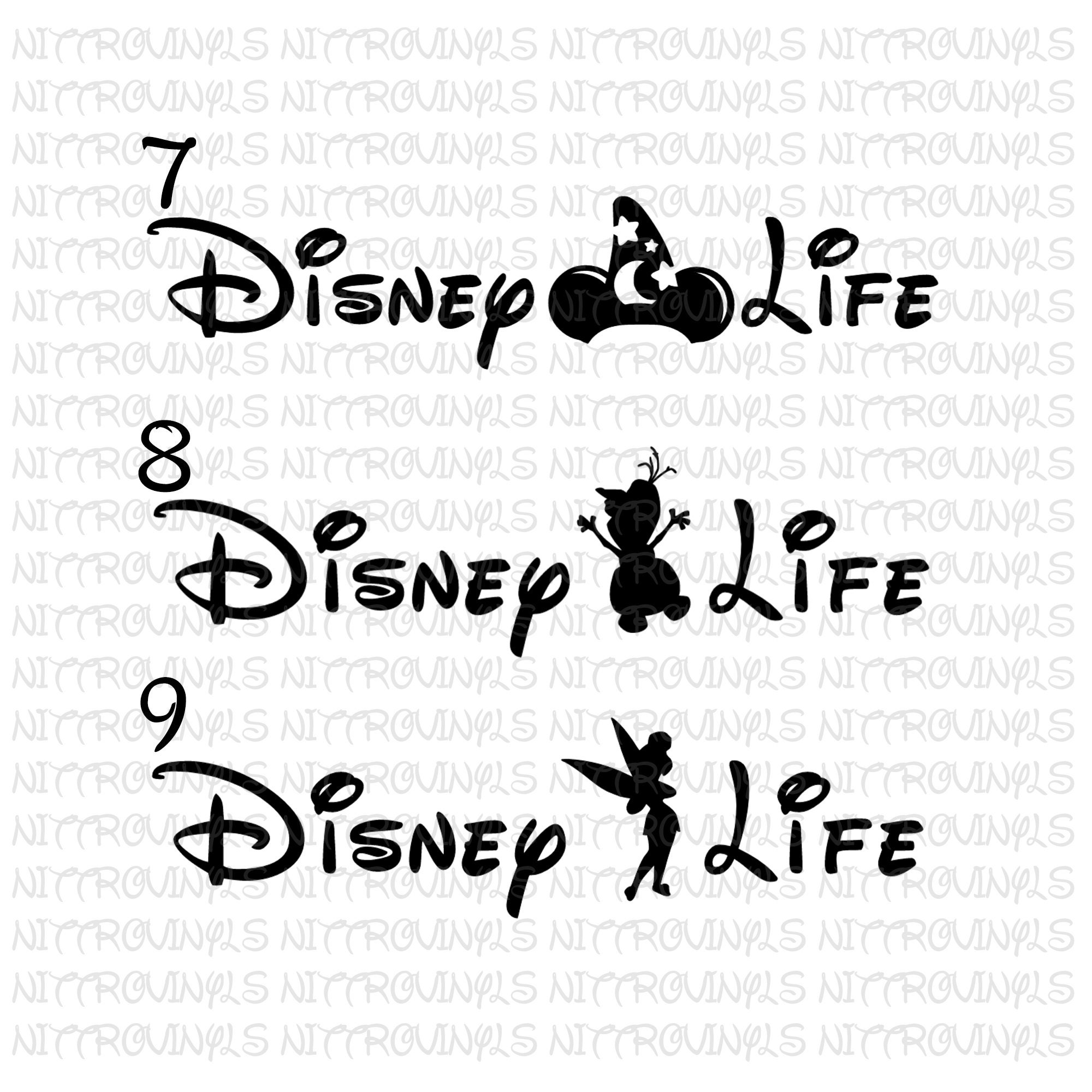 Disney Life Decal Disney Life Sticker Disney Life Epcot | Etsy