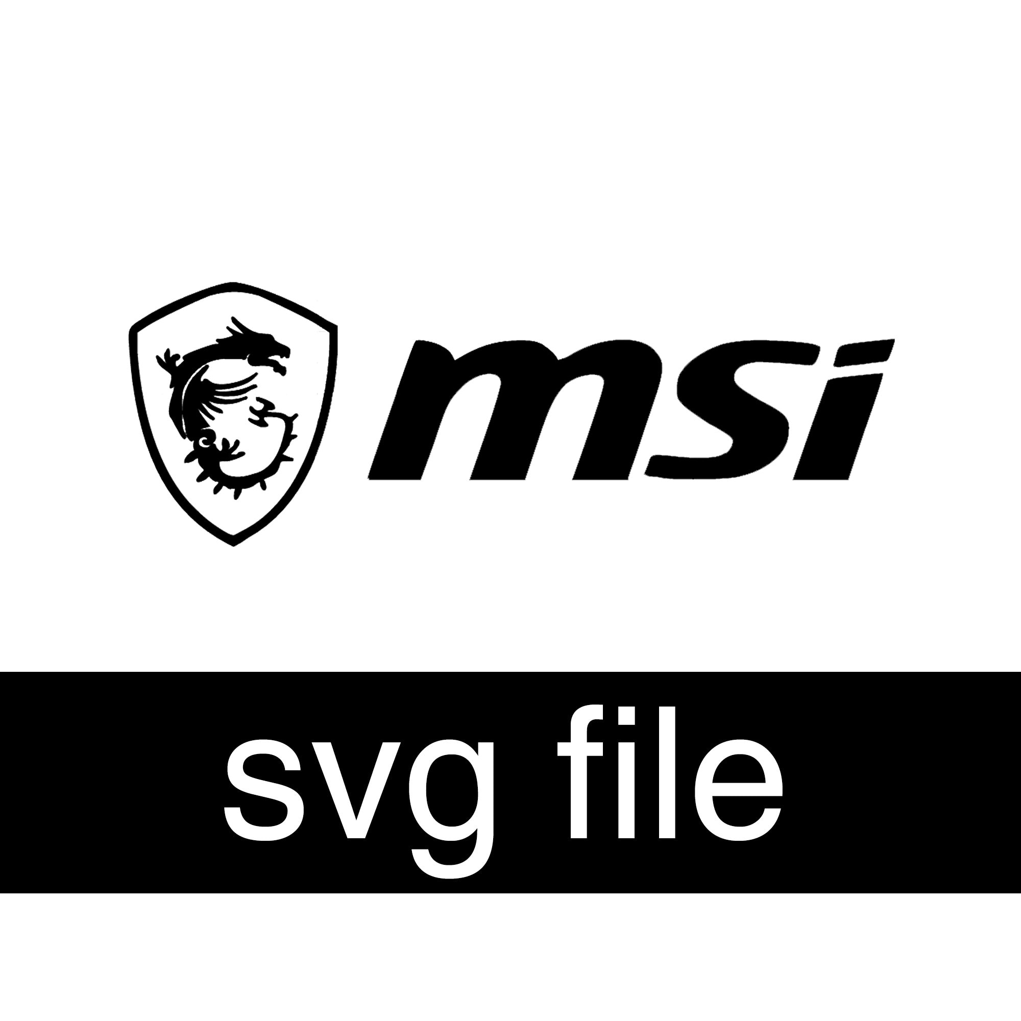 MSI Logo - Svg - Etsy UK