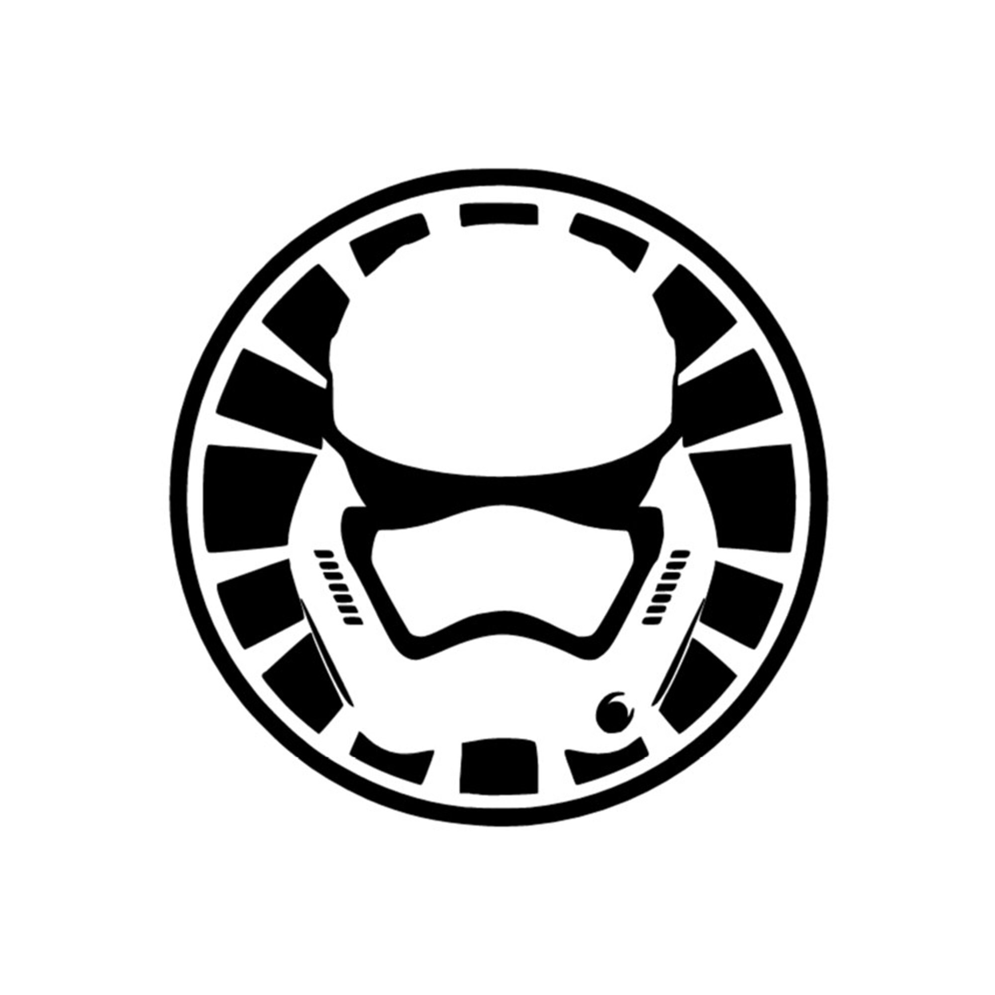 Stormtrooper Helmet Sticker