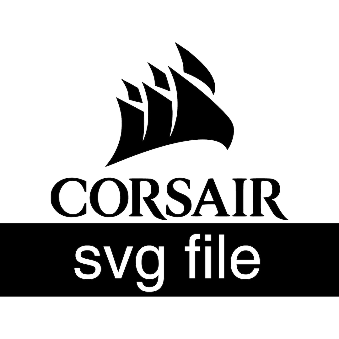 Corsair Logo - Svg - Etsy Canada