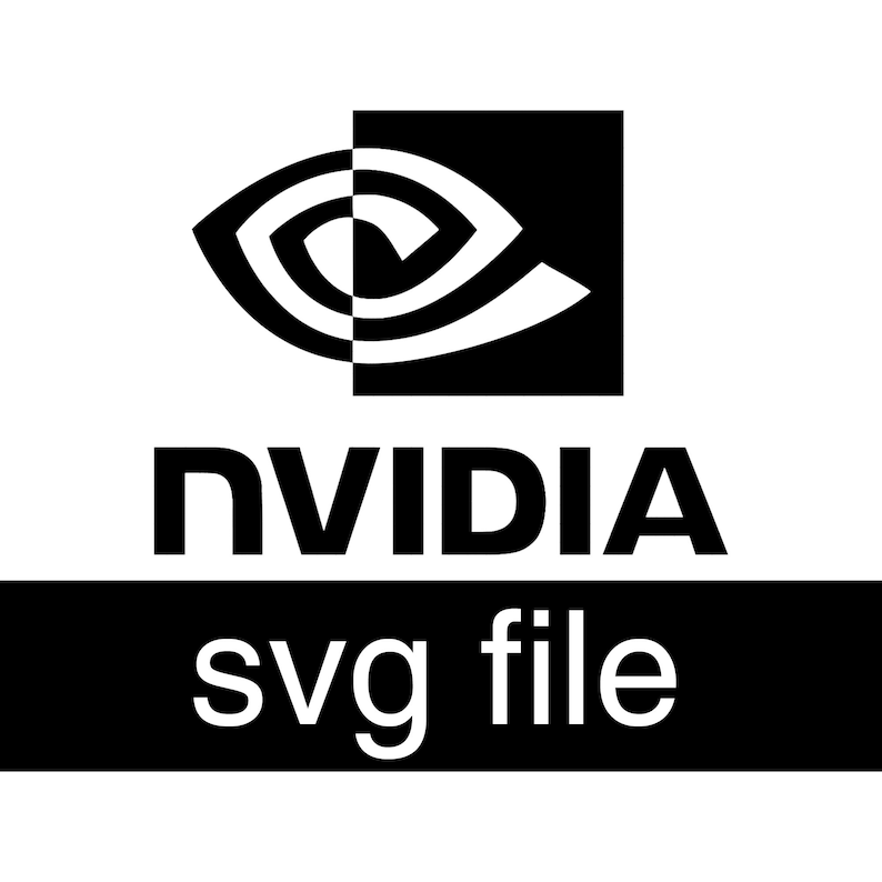 NVIDIA Logo - Svg - Etsy