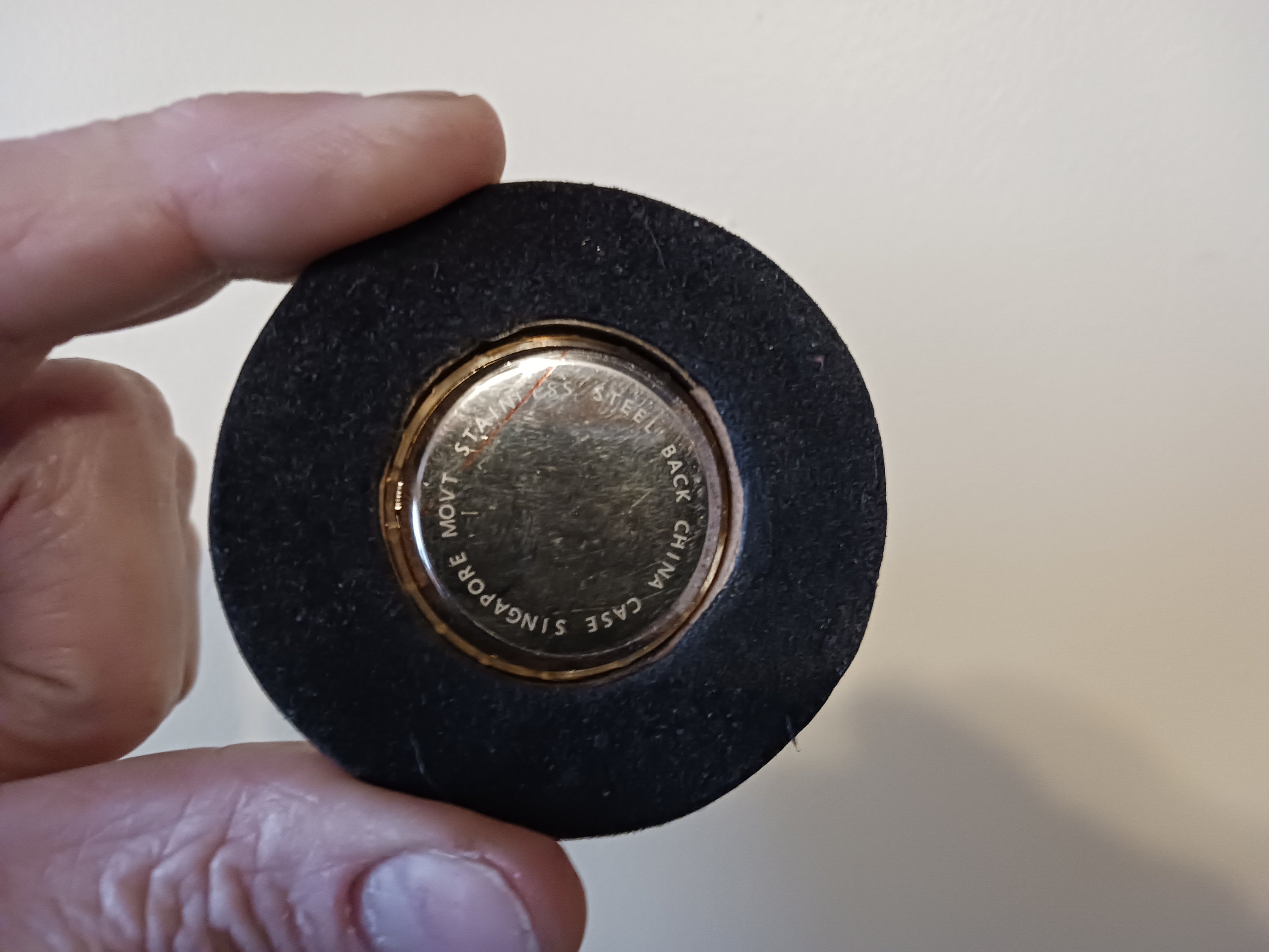 Tiny Small Wood Clock, Tiny Office Clock, Fridge Magnet Clock, Stove ...