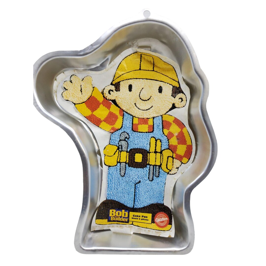 Vintage New 2002 Wilton Bob the Builder Cake Pan - Etsy