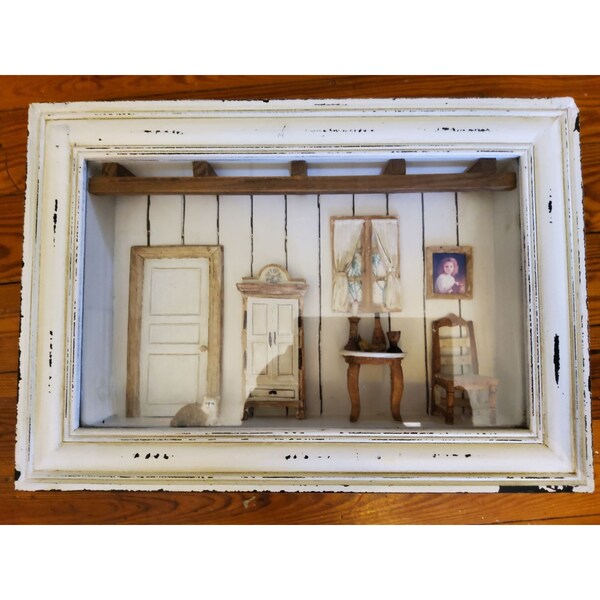 Vintage Shadow Box - Etsy