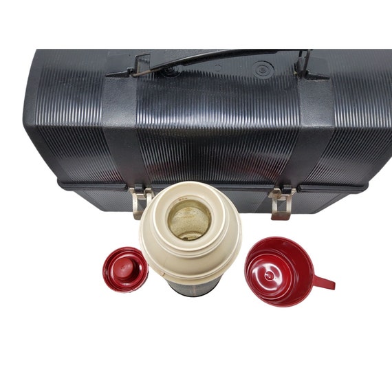 vintage aladdin plastic full size adult lunch box wit… - Gem