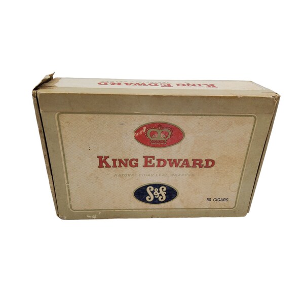 King Edward Cigar Box - Etsy