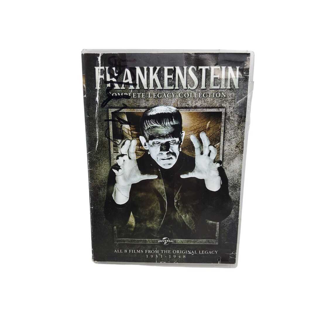 Vintage Universl Frankenstein Dvd Movies 1941-1948 Dvd Collection - Etsy