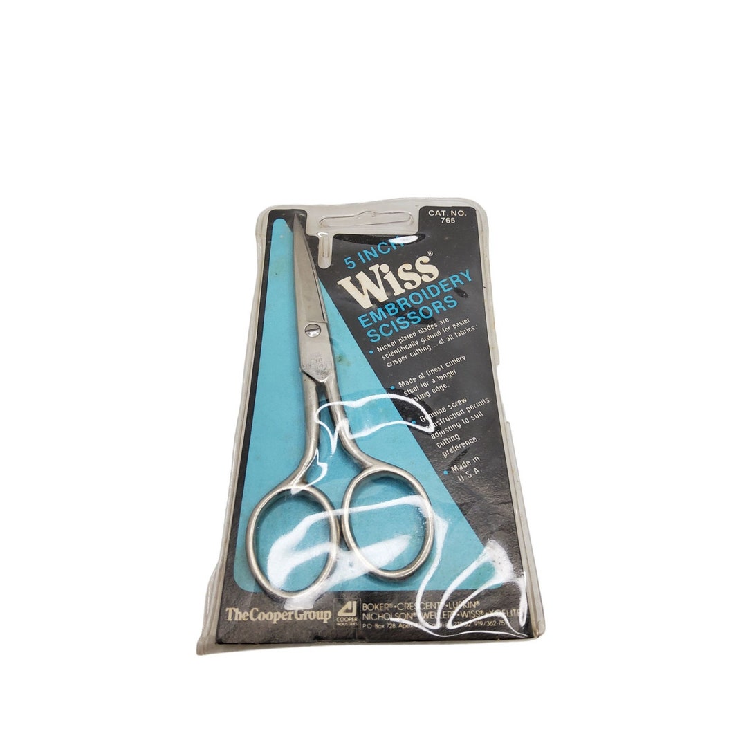 Vintage Nos Wiss 5 Inch Embroidery Scissors No.765 - Etsy
