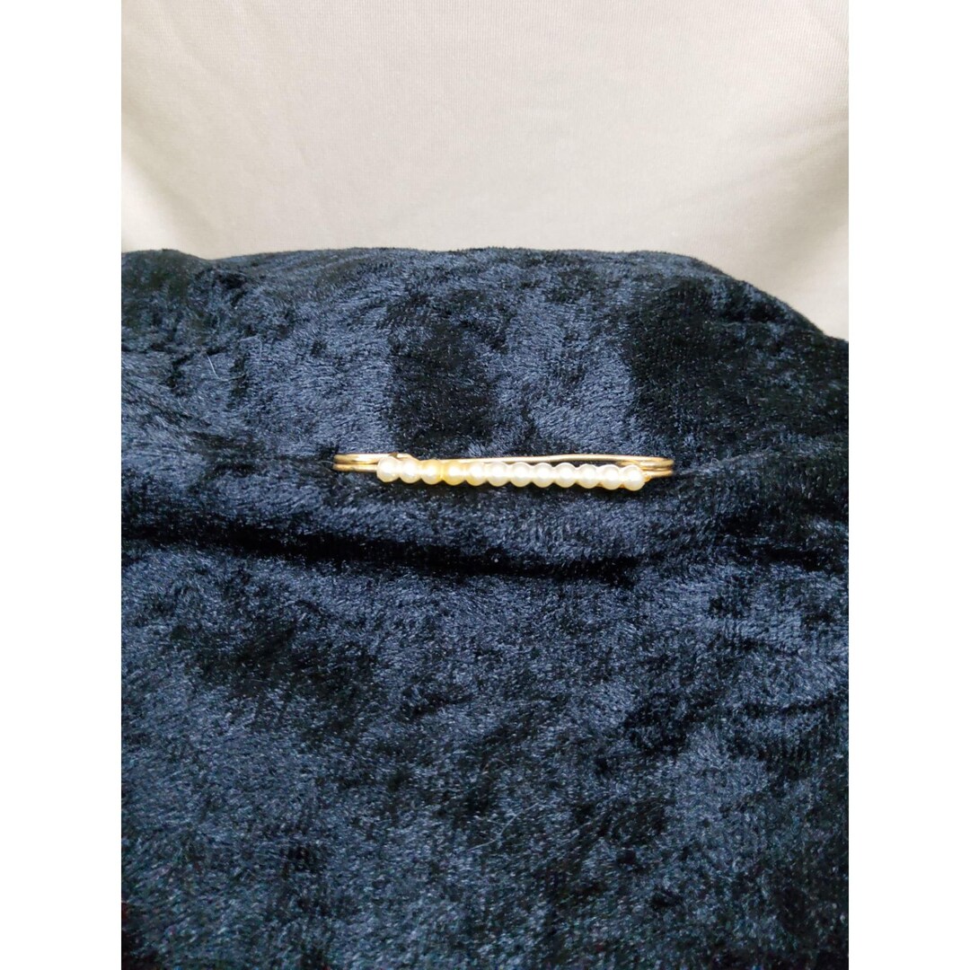 Vintage Gold Tone Traditional Kilt Pin With Faux Pearl Celluloid ...