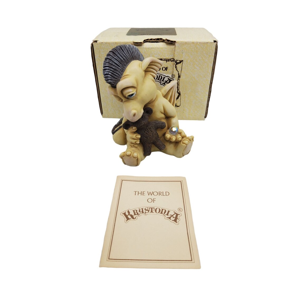 Vintage the World of Krystonia Koolz 2901 Dragon With - Etsy