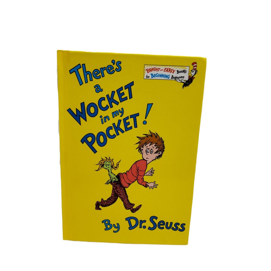 Vintage Dr. Seuss There's a Wocket in My Pocket, Hardcover Copyright ...