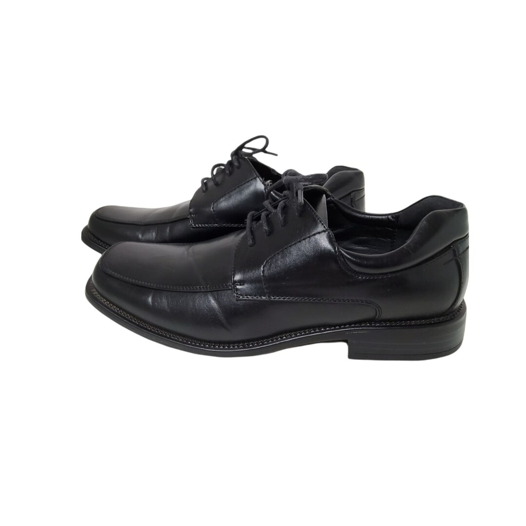 Drexlite Mens Black ronald Square Toe Dress Shoes-all Man Made ...