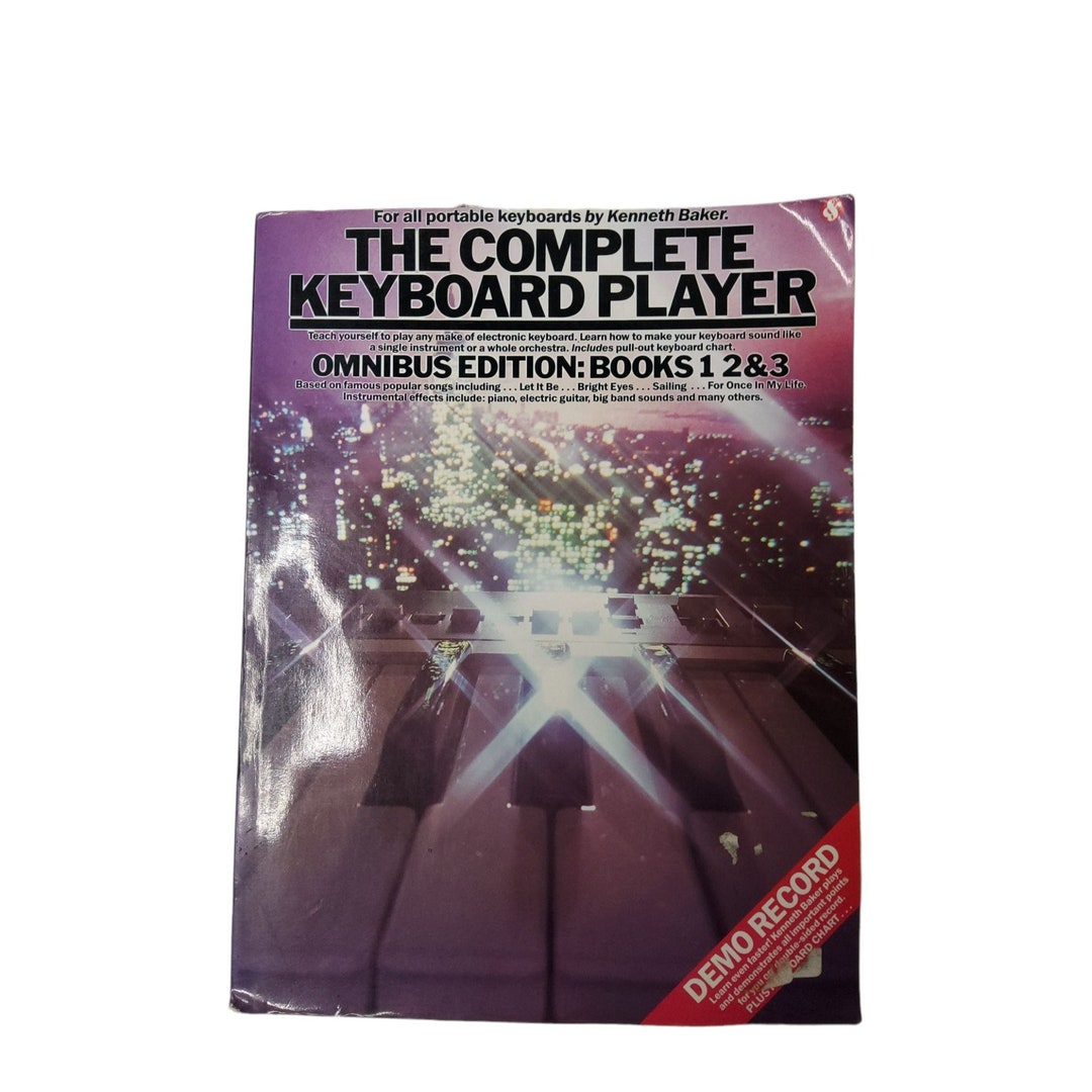 Vintage Amsco Publications 1985 Music Sales Corp. the Complete Keyboard ...