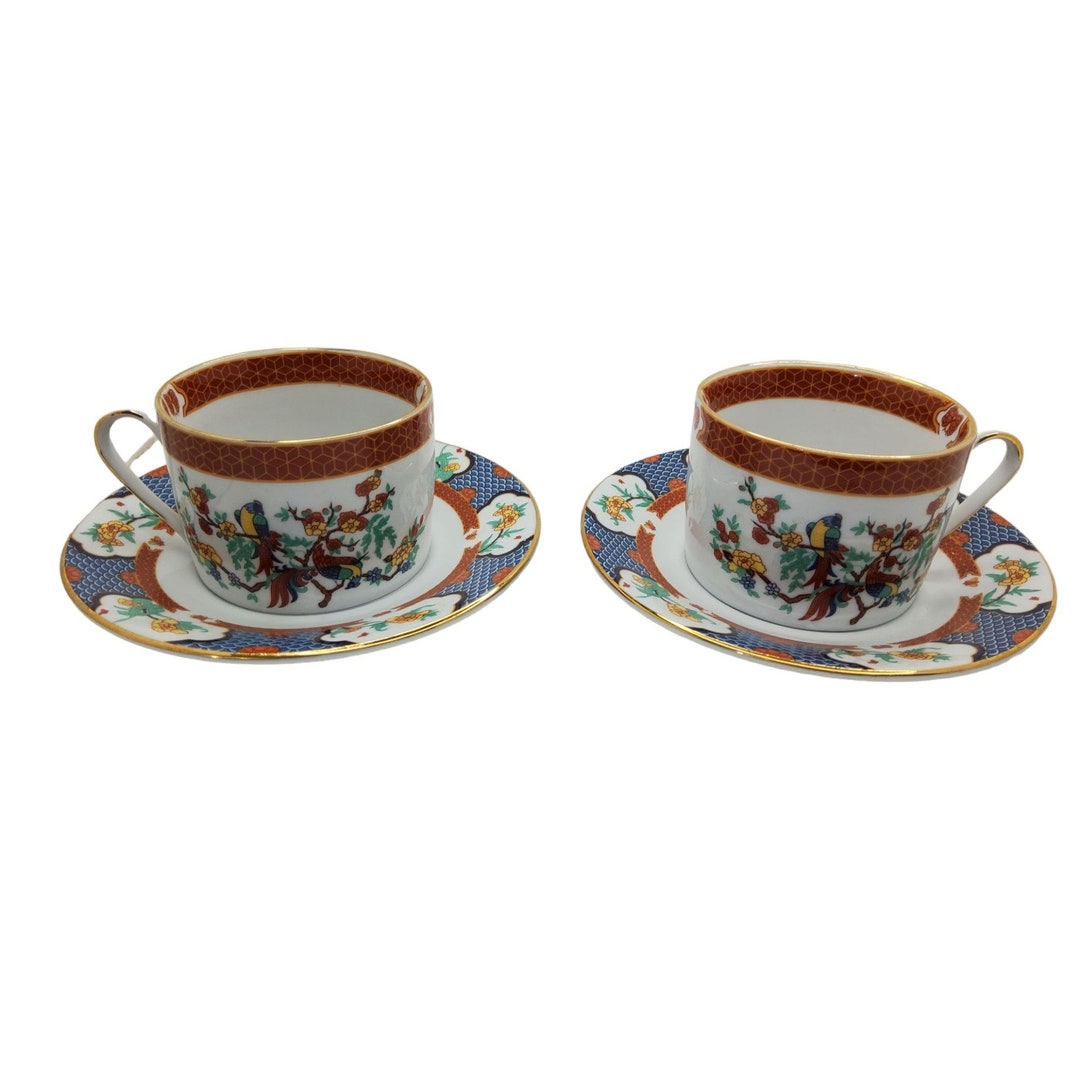 Vintage Liling Fine China Imperial Garden 2pc. Set of Tea Cup and ...