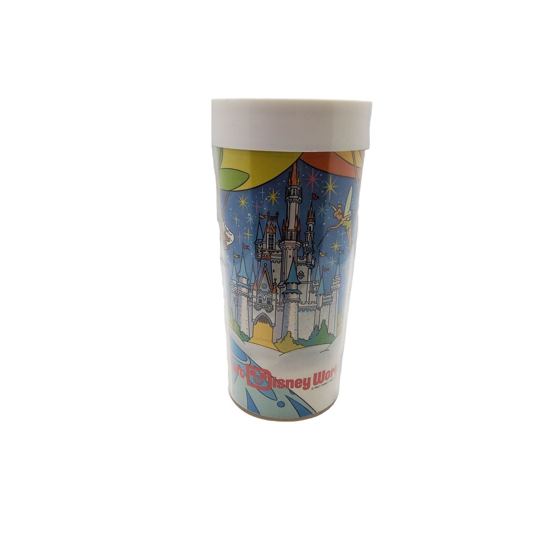 Vintage Walt Disney Mickey, Minnie, Donald, Goofy Plastic Drinking Cup ...