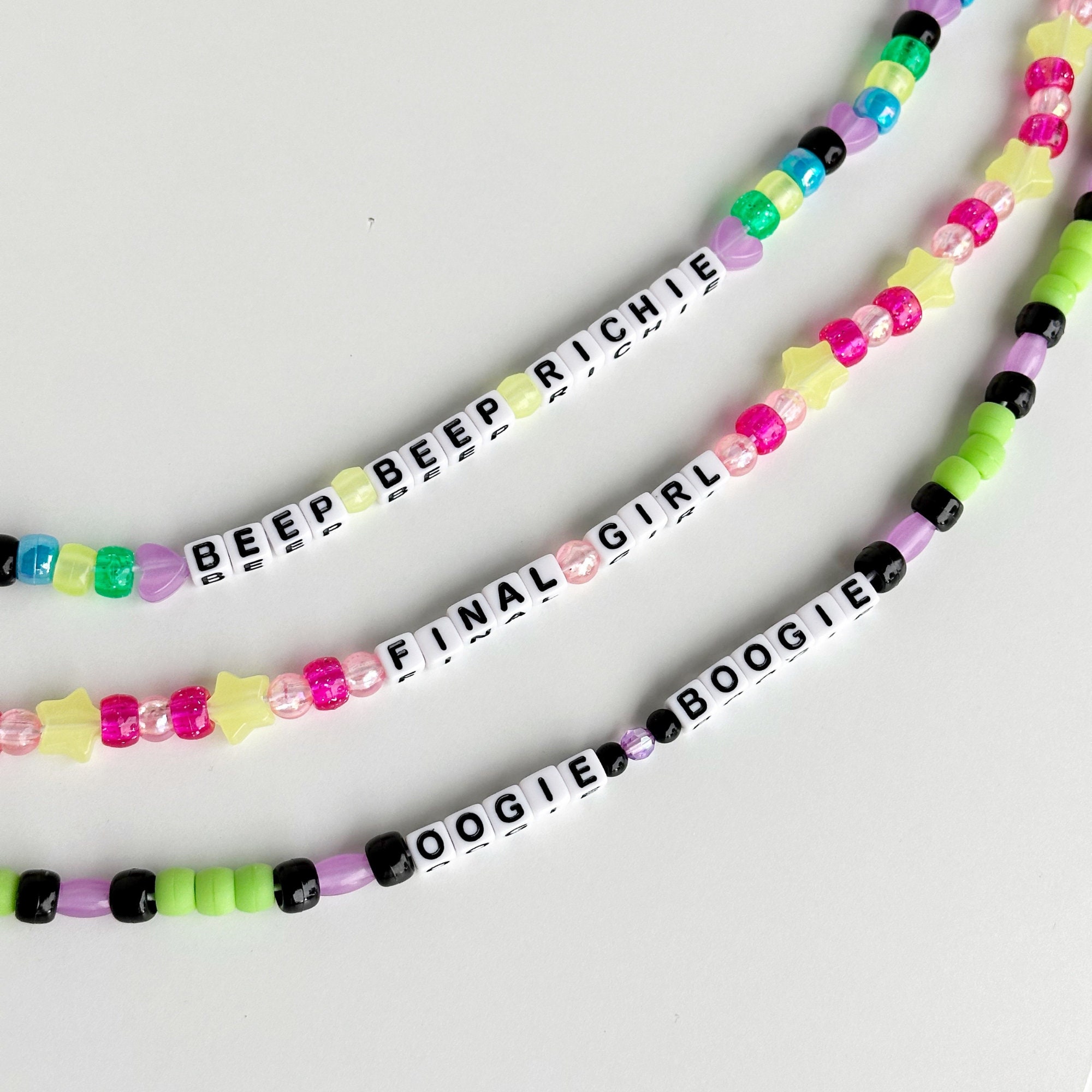 Oogie Boogie Oogie Boogie Necklace Kandi Bead Disney - Etsy